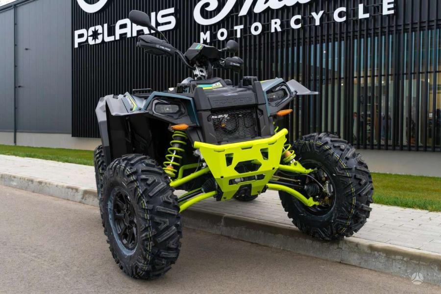 Green Polaris Scrambler 2026 in Kaunas, with an engine capacity of 1.00 L and mileage of 0 thousand km for 18000 €, photo 2 on AUTOMOTO.COM.LV