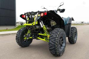 Green Polaris Scrambler 2026 in Kaunas, with an engine capacity of 1.00 L and mileage of 0 thousand km for 18000 €, photo 9 on AUTOMOTO.COM.LV