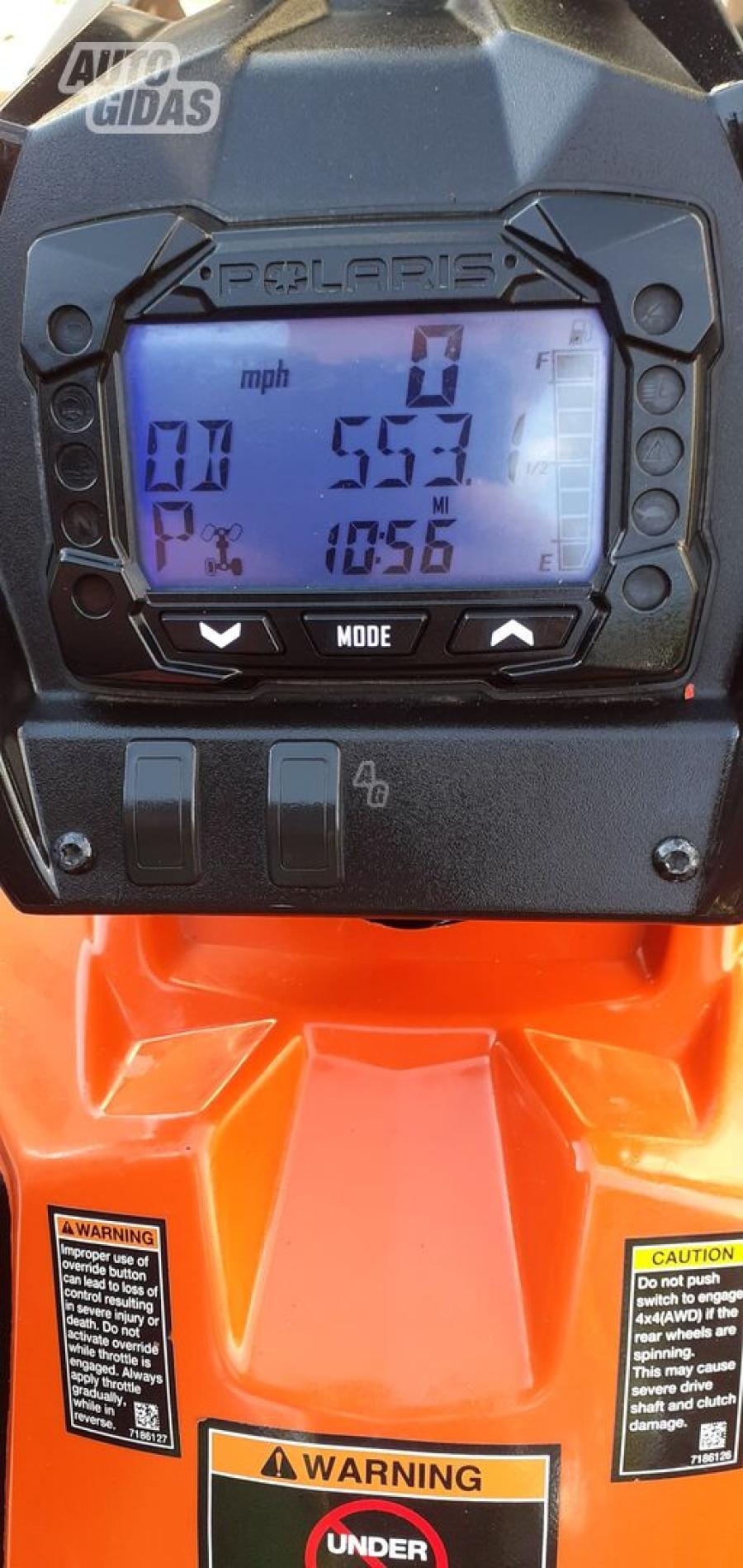Полярис Scrambler 2020 в Кретинга, объемом двигателя 0.85 л и пробегом 550 тыс. км за 9200 €, фото 7 на AUTOMOTO.COM.LV