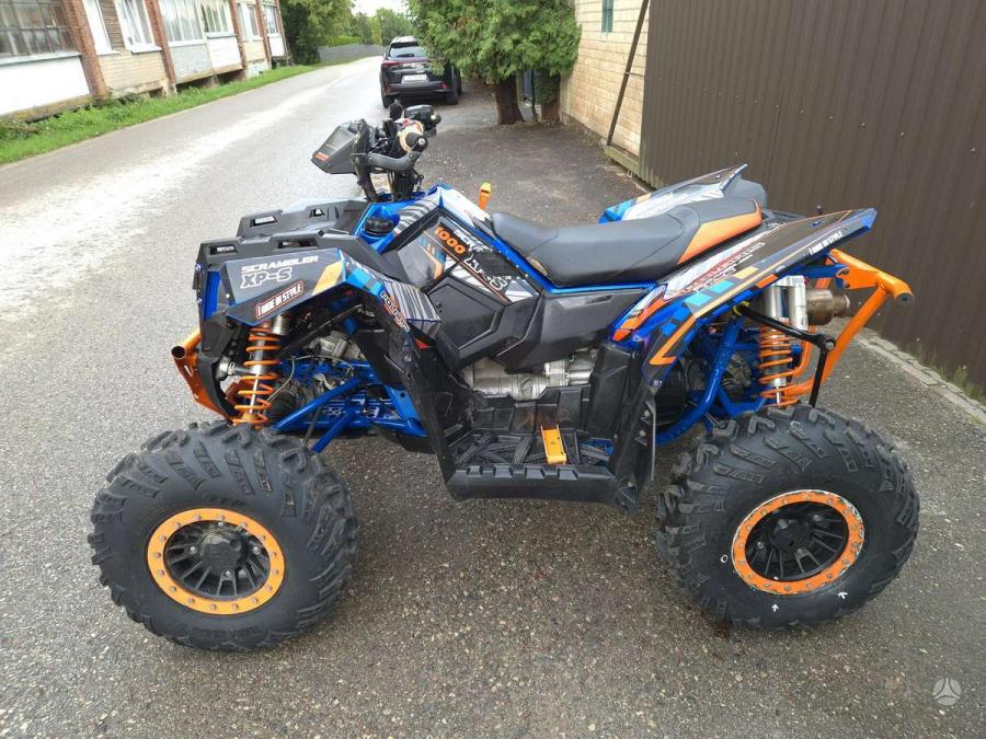 Полярис Scrambler 2022 в Каунас, объемом двигателя 1.00 л и пробегом 4 тыс. км за 12000 €, фото 3 на AUTOMOTO.COM.LV