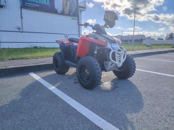 Красный Полярис Scrambler 2012 в Таураге, объемом двигателя 0.50 л и пробегом 6 тыс. км за 3200 €, фото 1 на AUTOMOTO.COM.LV