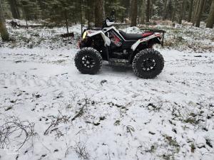 White Polaris Scrambler 2016 in Kelme, with an engine capacity of 1.00 L and mileage of 900 thousand km for 5300 €, photo 2 on AUTOMOTO.COM.LV