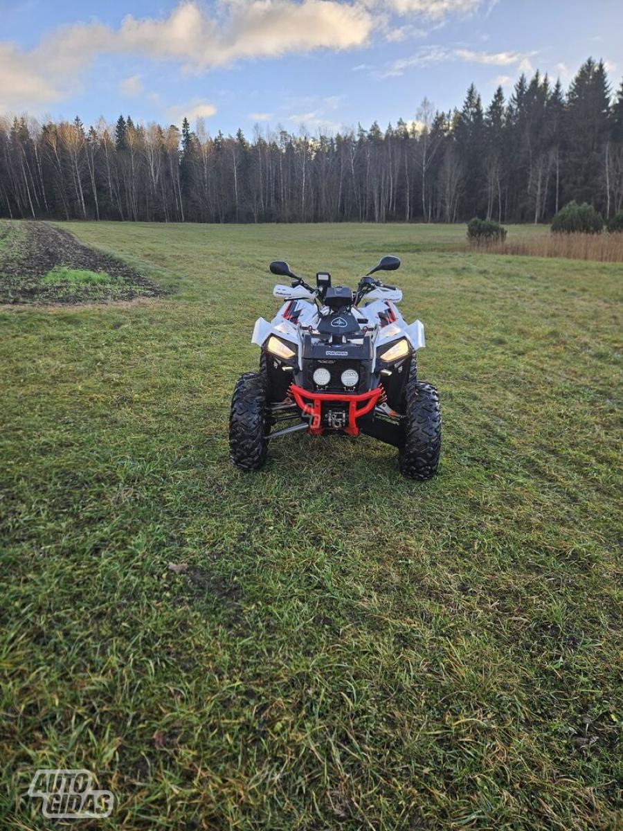 White Polaris Scrambler 2016 in Kelme, with an engine capacity of 1.00 L and mileage of 900 thousand km for 5300 €, photo 6 on AUTOMOTO.COM.LV