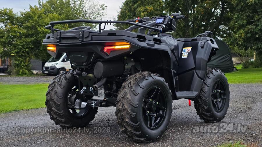 Black Polaris Sportsman 570 2025 in Tallinn, with an engine capacity of 0.00 L and mileage of 0 thousand km for 8650 €, photo 4 on AUTOMOTO.COM.LV