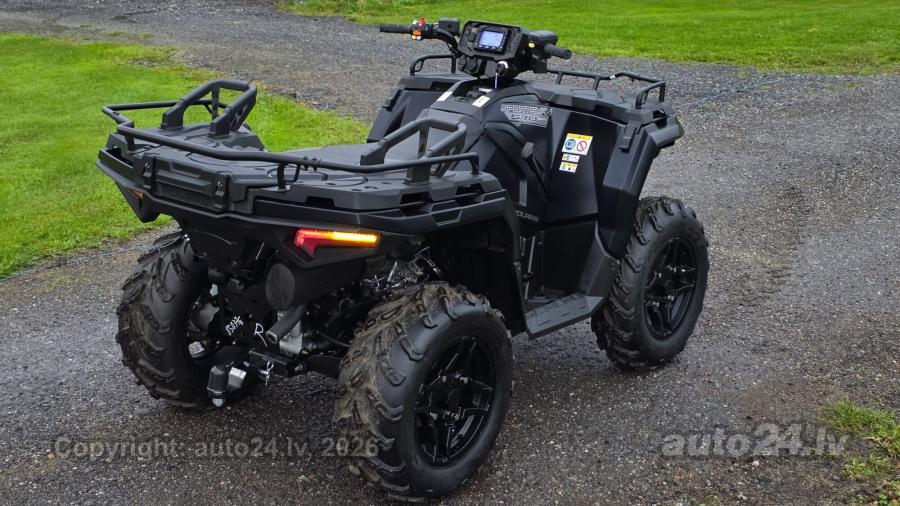 Black Polaris Sportsman 570 2025 in Tallinn, with an engine capacity of 0.00 L and mileage of 0 thousand km for 8650 €, photo 5 on AUTOMOTO.COM.LV