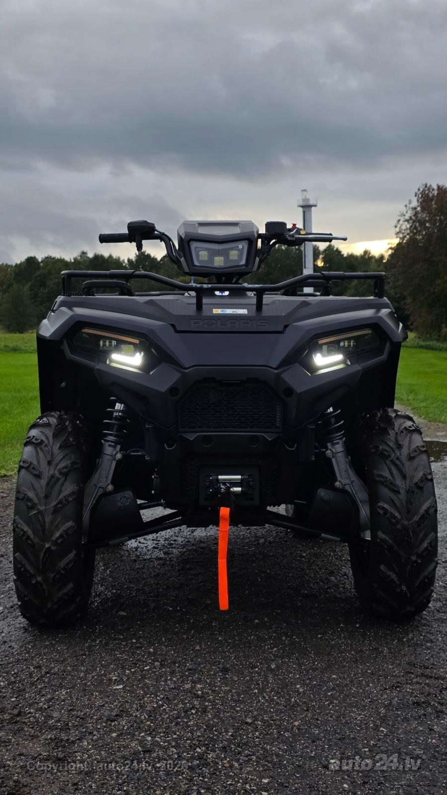 Black Polaris Sportsman 570 2025 in Tallinn, with an engine capacity of 0.00 L and mileage of 0 thousand km for 8650 €, photo 10 on AUTOMOTO.COM.LV