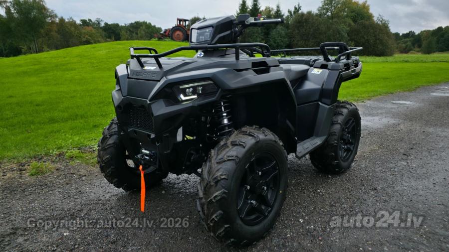 Black Polaris Sportsman 570 2025 in Tallinn, with an engine capacity of 0.00 L and mileage of 0 thousand km for 8650 €, photo 17 on AUTOMOTO.COM.LV