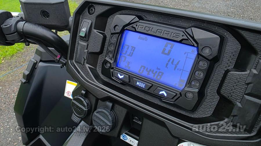 Black Polaris Sportsman 570 2025 in Tallinn, with an engine capacity of 0.00 L and mileage of 0 thousand km for 8650 €, photo 22 on AUTOMOTO.COM.LV