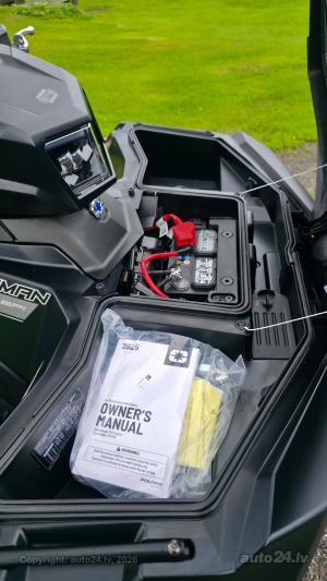Black Polaris Sportsman 570 2025 in Tallinn, with an engine capacity of 0.00 L and mileage of 0 thousand km for 8650 €, photo 30 on AUTOMOTO.COM.LV