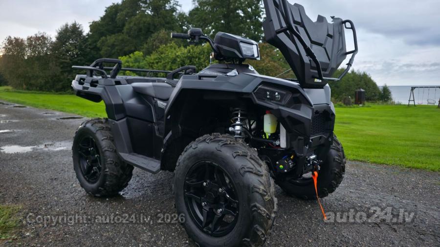 Black Polaris Sportsman 570 2025 in Tallinn, with an engine capacity of 0.00 L and mileage of 0 thousand km for 8650 €, photo 31 on AUTOMOTO.COM.LV