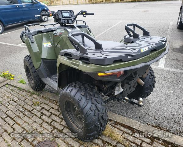 Green Polaris Sportsman 570 2022 in Parnu, with an engine capacity of 0.00 L and mileage of 2 thousand km for 7900 €, photo 4 on AUTOMOTO.COM.LV