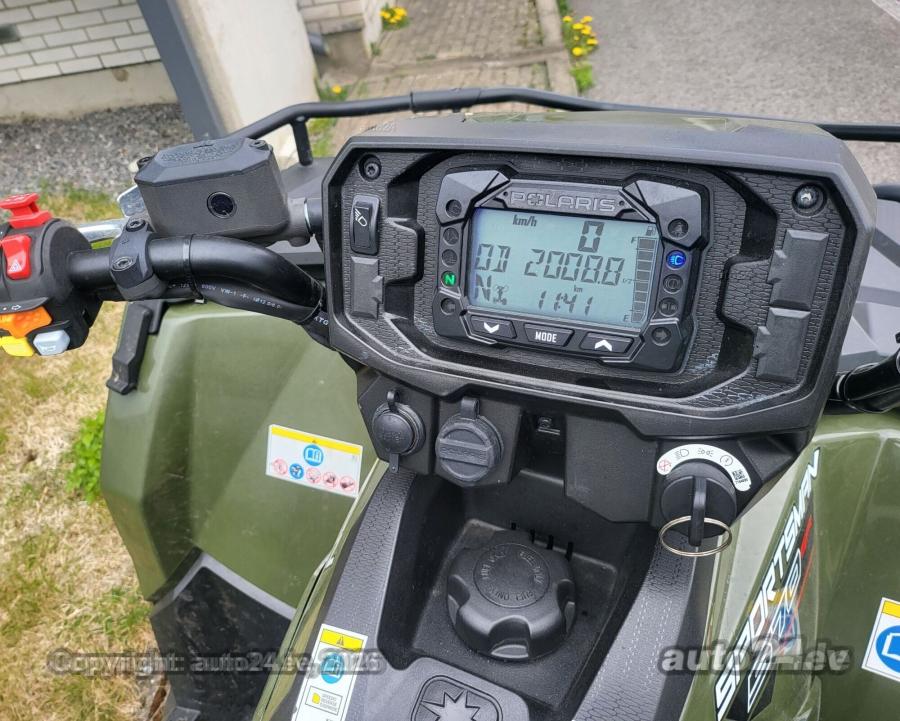 Зеленый Полярис Sportsman 570 2022 в Пярну, объемом двигателя 0.00 л и пробегом 2 тыс. км за 7900 €, фото 7 на AUTOMOTO.COM.LV
