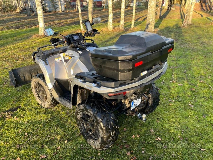 Grey Polaris Sportsman 570 2022 in Tallinn, with an engine capacity of 0.57 L and mileage of 140 thousand km for 7800 €, photo 6 on AUTOMOTO.COM.LV