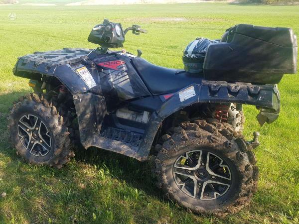 Черный Полярис Sportsman 2015 в Кедайняй, объемом двигателя 1.00 л и пробегом 2 тыс. км за 6900 €, фото 3 на AUTOMOTO.COM.LV