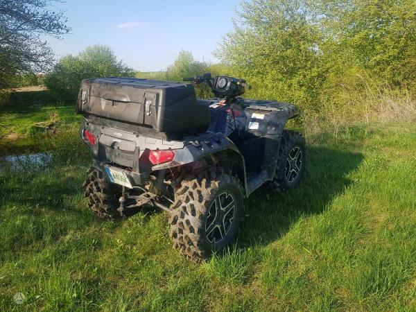 Черный Полярис Sportsman 2015 в Кедайняй, объемом двигателя 1.00 л и пробегом 2 тыс. км за 6900 €, фото 5 на AUTOMOTO.COM.LV