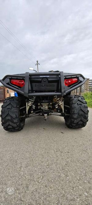 Black Polaris Sportsman 2015 in Alytus, with an engine capacity of 1.00 L and mileage of 8 thousand km for 7300 €, photo 8 on AUTOMOTO.COM.LV