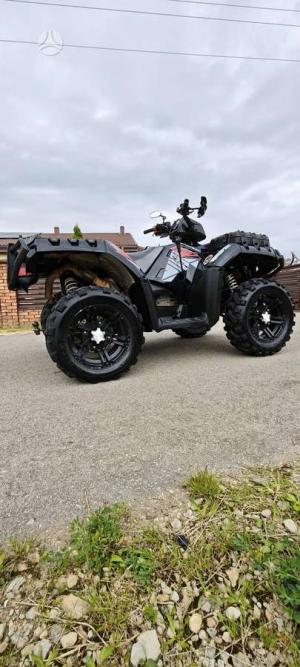 Black Polaris Sportsman 2015 in Alytus, with an engine capacity of 1.00 L and mileage of 8 thousand km for 7300 €, photo 9 on AUTOMOTO.COM.LV