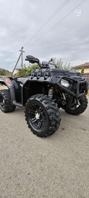 Black Polaris Sportsman 2015 in Alytus, with an engine capacity of 1.00 L and mileage of 8 thousand km for 7300 €, photo 11 on AUTOMOTO.COM.LV