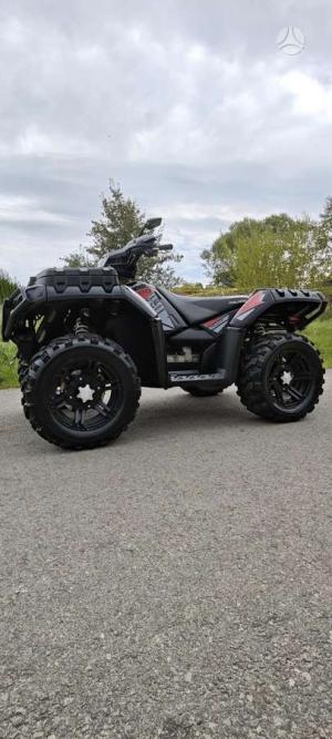 Black Polaris Sportsman 2015 in Alytus, with an engine capacity of 1.00 L and mileage of 8 thousand km for 7300 €, photo 13 on AUTOMOTO.COM.LV