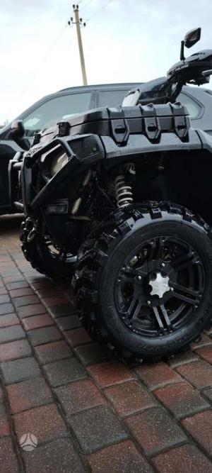 Black Polaris Sportsman 2015 in Alytus, with an engine capacity of 1.00 L and mileage of 8 thousand km for 7300 €, photo 18 on AUTOMOTO.COM.LV