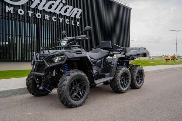 Black Polaris Sportsman 2026 in Kaunas, with an engine capacity of 0.57 L and mileage of 0 thousand km for 19990 €, photo 3 on AUTOMOTO.COM.LV