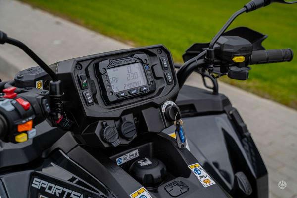 Black Polaris Sportsman 2026 in Kaunas, with an engine capacity of 0.57 L and mileage of 0 thousand km for 19990 €, photo 9 on AUTOMOTO.COM.LV