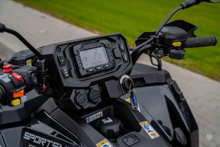 Melns Polaris Sportsman 2026 Kauņa, ar dzinēja tilpumu 0.57 L un nobraukumu 0 tūkst. km par 19990 €, foto 9 vietnē AUTOMOTO.COM.LV