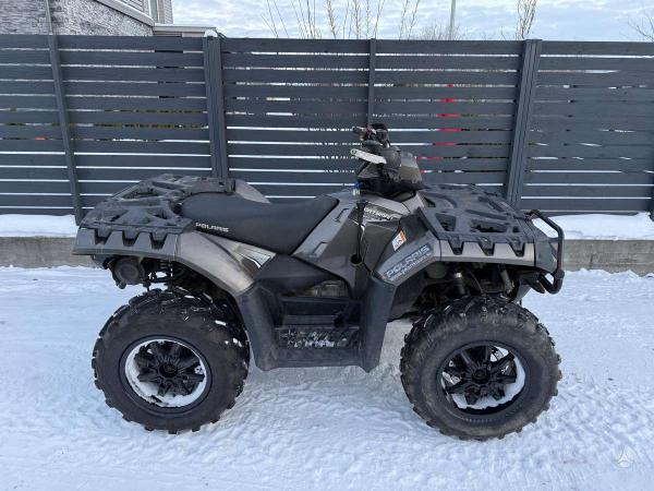 Pelēks Polaris Sportsman 2013 Šilutė, ar dzinēja tilpumu 0.85 L un nobraukumu 6 tūkst. km par 5700 €, foto 1 vietnē AUTOMOTO.COM.LV