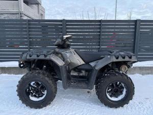 Pelēks Polaris Sportsman 2013 Šilutė, ar dzinēja tilpumu 0.85 L un nobraukumu 6 tūkst. km par 5700 €, foto 2 vietnē AUTOMOTO.COM.LV