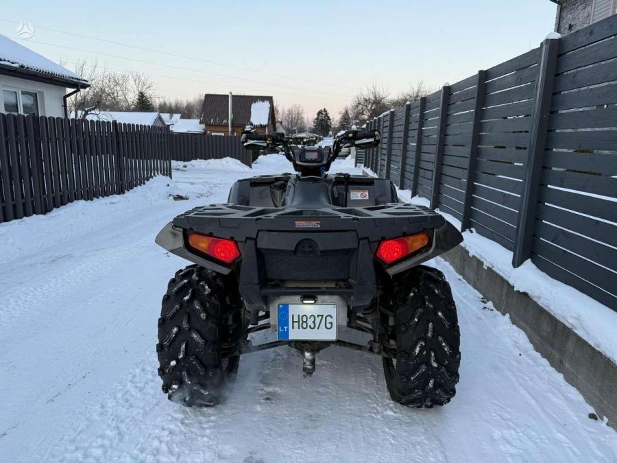 Pelēks Polaris Sportsman 2013 Šilutė, ar dzinēja tilpumu 0.85 L un nobraukumu 6 tūkst. km par 5700 €, foto 6 vietnē AUTOMOTO.COM.LV