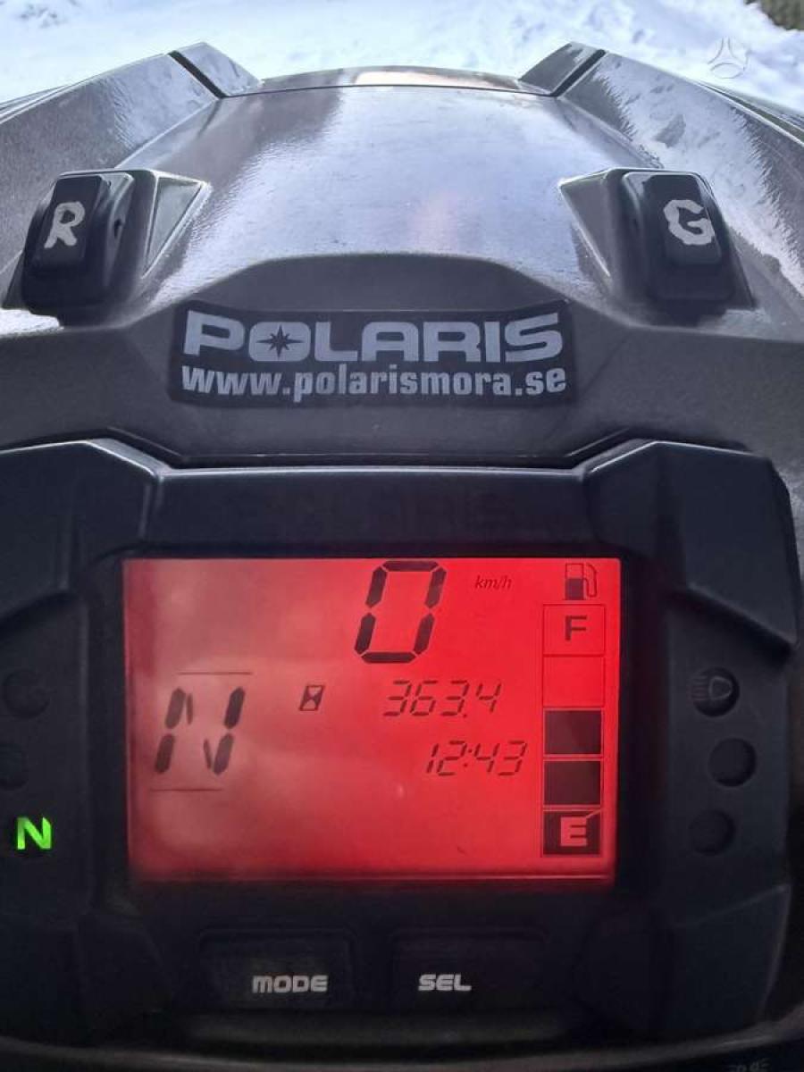 Pelēks Polaris Sportsman 2013 Šilutė, ar dzinēja tilpumu 0.85 L un nobraukumu 6 tūkst. km par 5700 €, foto 9 vietnē AUTOMOTO.COM.LV