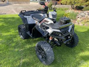 Grey Polaris Sportsman 2021 in Vilnius, with an engine capacity of 1.00 L and mileage of 8 thousand km for 9500 €, photo  on AUTOMOTO.COM.LV