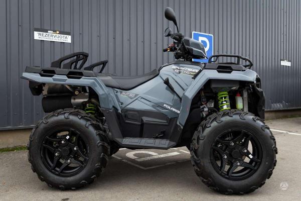 Grey Polaris Sportsman 2025 in Kaunas, with an engine capacity of 0.57 L and mileage of 0 thousand km for 12390 €, photo 9 on AUTOMOTO.COM.LV