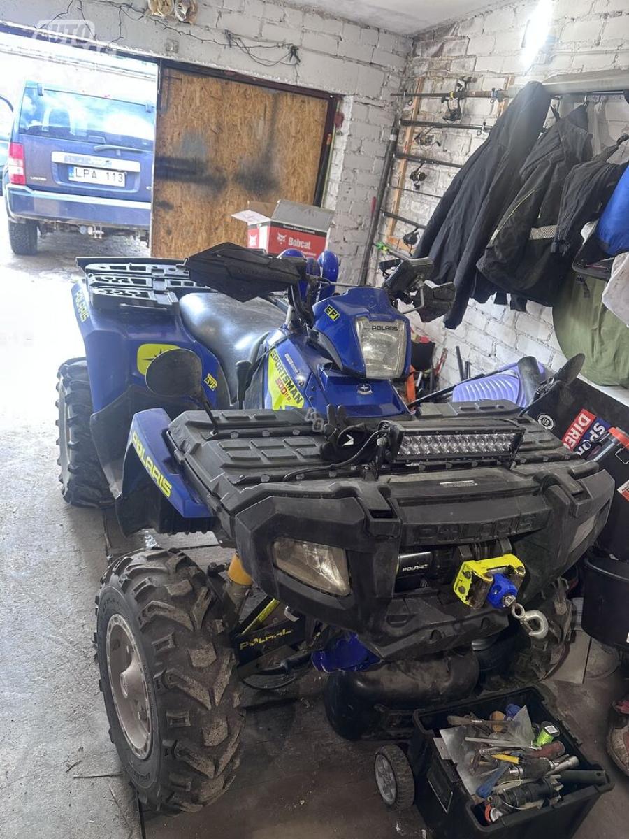Полярис Sportsman 2008 в Клайпеда, объемом двигателя 0.00 л и пробегом 0 тыс. км за 3500 €, фото 4 на AUTOMOTO.COM.LV