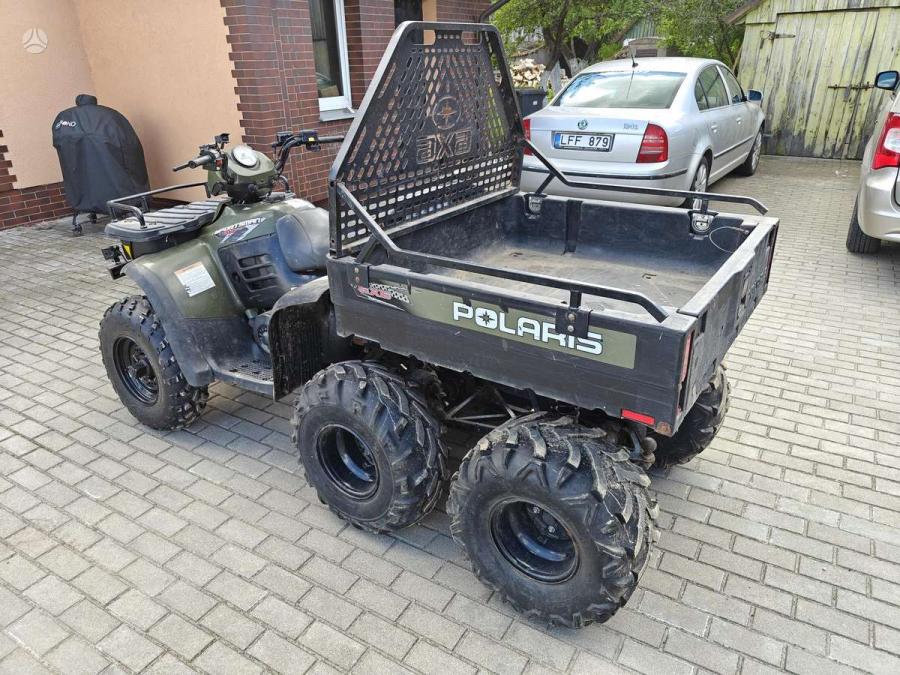 Polaris Sportsman 2008 in Kretinga, with an engine capacity of 0.50 L and mileage of 10 thousand km for 3000 €, photo 4 on AUTOMOTO.COM.LV