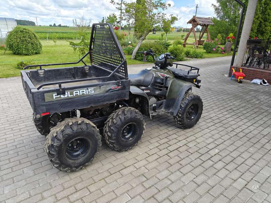 Polaris Sportsman 2008 in Kretinga, with an engine capacity of 0.50 L and mileage of 10 thousand km for 3000 €, photo 6 on AUTOMOTO.COM.LV