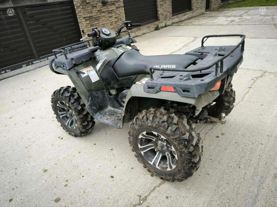 Polaris Sportsman 2013 in Vilnius, with an engine capacity of 0.80 L and mileage of 3 thousand km for 4900 €, photo 3 on AUTOMOTO.COM.LV