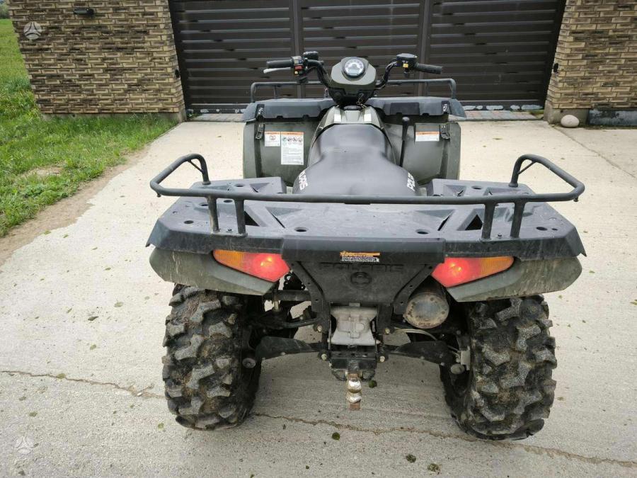 Polaris Sportsman 2013 in Vilnius, with an engine capacity of 0.80 L and mileage of 3 thousand km for 4900 €, photo 4 on AUTOMOTO.COM.LV