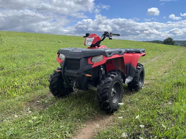 Red Polaris Sportsman 2013 in Kaunas, with an engine capacity of 0.50 L and mileage of 2 thousand km for 3200 €, photo 2 on AUTOMOTO.COM.LV