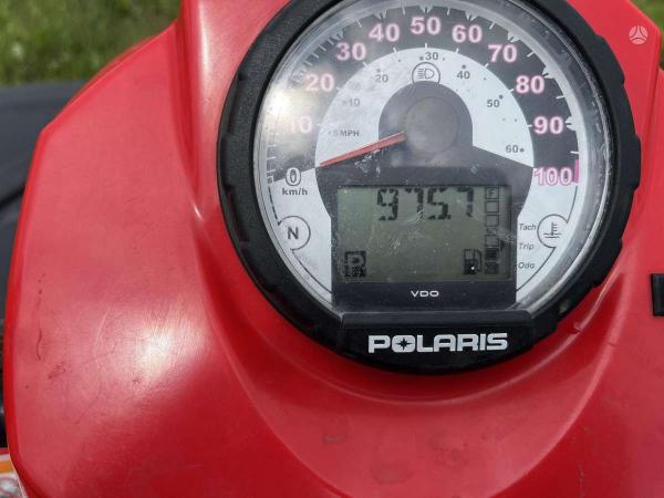 Red Polaris Sportsman 2013 in Kaunas, with an engine capacity of 0.50 L and mileage of 2 thousand km for 3200 €, photo 9 on AUTOMOTO.COM.LV