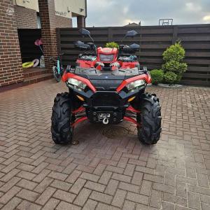Red Polaris Sportsman 2019 in Klaipeda, with an engine capacity of 0.95 L and mileage of 3 thousand km for 7900 €, photo 3 on AUTOMOTO.COM.LV