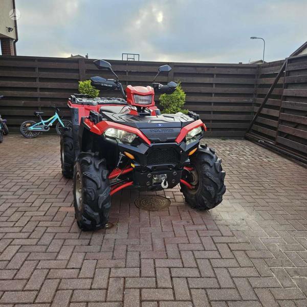 Red Polaris Sportsman 2019 in Klaipeda, with an engine capacity of 0.95 L and mileage of 3 thousand km for 7900 €, photo 4 on AUTOMOTO.COM.LV