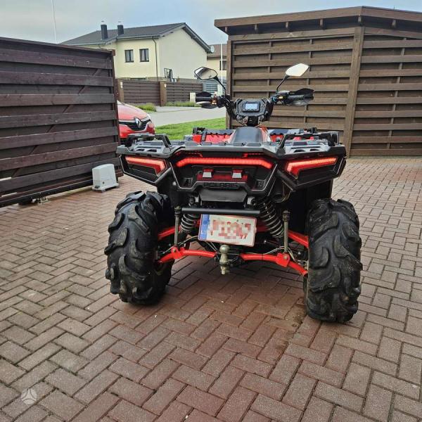 Red Polaris Sportsman 2019 in Klaipeda, with an engine capacity of 0.95 L and mileage of 3 thousand km for 7900 €, photo 6 on AUTOMOTO.COM.LV