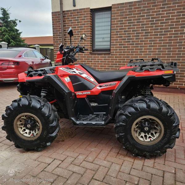 Red Polaris Sportsman 2019 in Klaipeda, with an engine capacity of 0.95 L and mileage of 3 thousand km for 7900 €, photo 7 on AUTOMOTO.COM.LV