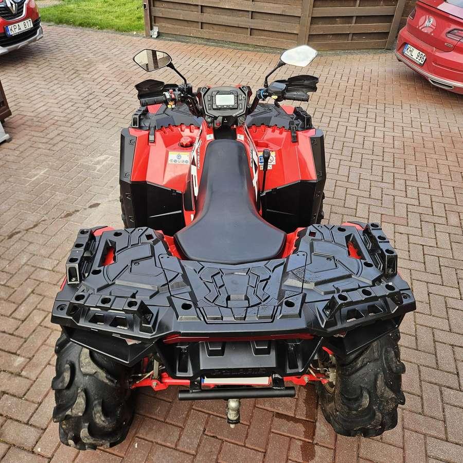 Red Polaris Sportsman 2019 in Klaipeda, with an engine capacity of 0.95 L and mileage of 3 thousand km for 7900 €, photo 9 on AUTOMOTO.COM.LV