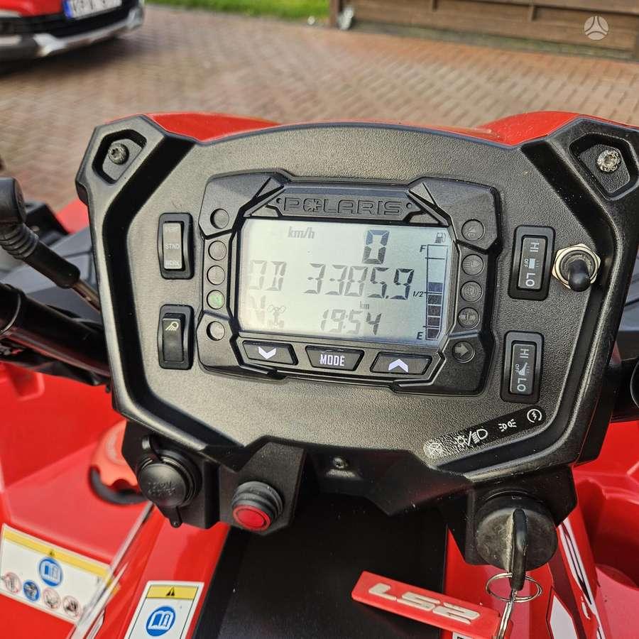 Red Polaris Sportsman 2019 in Klaipeda, with an engine capacity of 0.95 L and mileage of 3 thousand km for 7900 €, photo 11 on AUTOMOTO.COM.LV