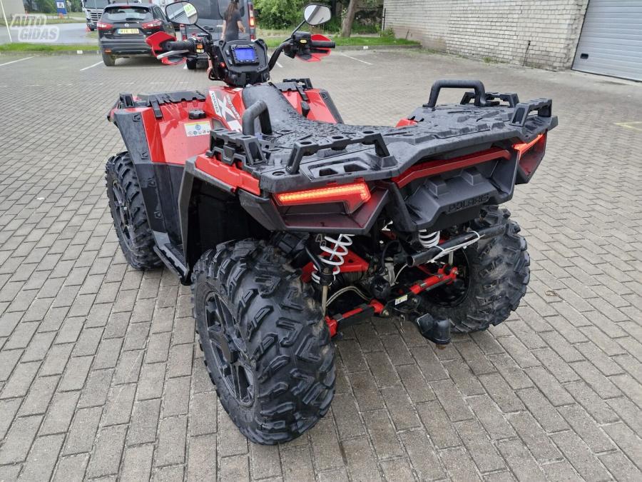 Red Polaris Sportsman 2019 in Siauliai, with an engine capacity of 1.00 L and mileage of 7 thousand km for 7350 €, photo 5 on AUTOMOTO.COM.LV