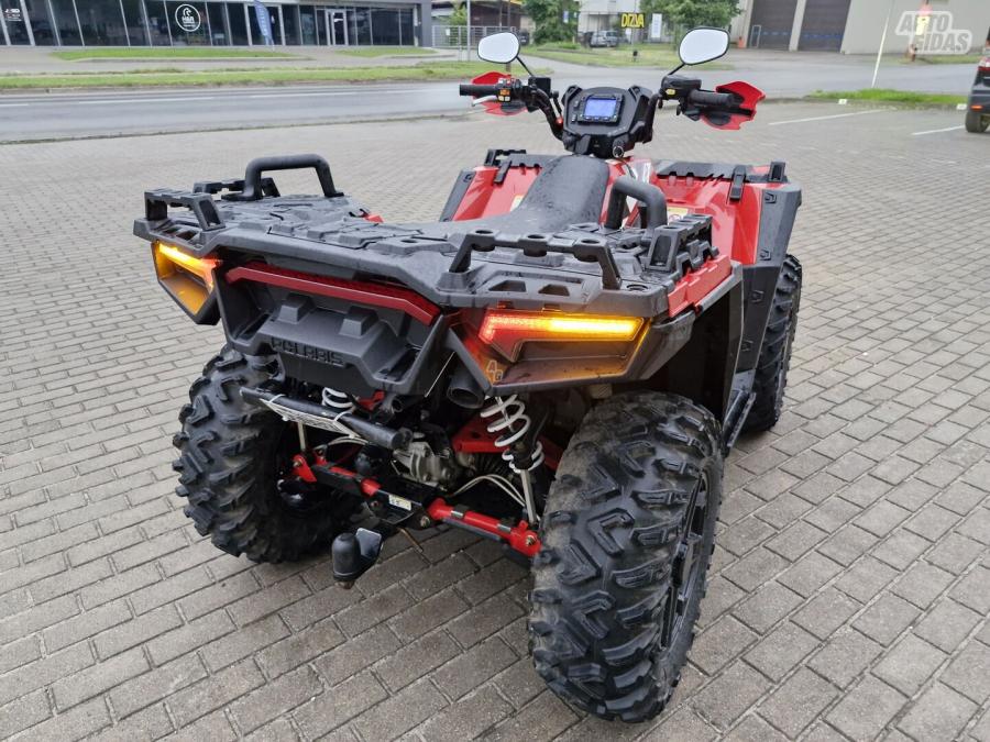 Red Polaris Sportsman 2019 in Siauliai, with an engine capacity of 1.00 L and mileage of 7 thousand km for 7350 €, photo 6 on AUTOMOTO.COM.LV