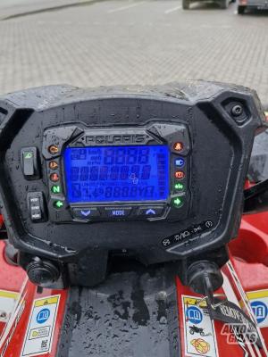 Red Polaris Sportsman 2019 in Siauliai, with an engine capacity of 1.00 L and mileage of 7 thousand km for 7350 €, photo 9 on AUTOMOTO.COM.LV