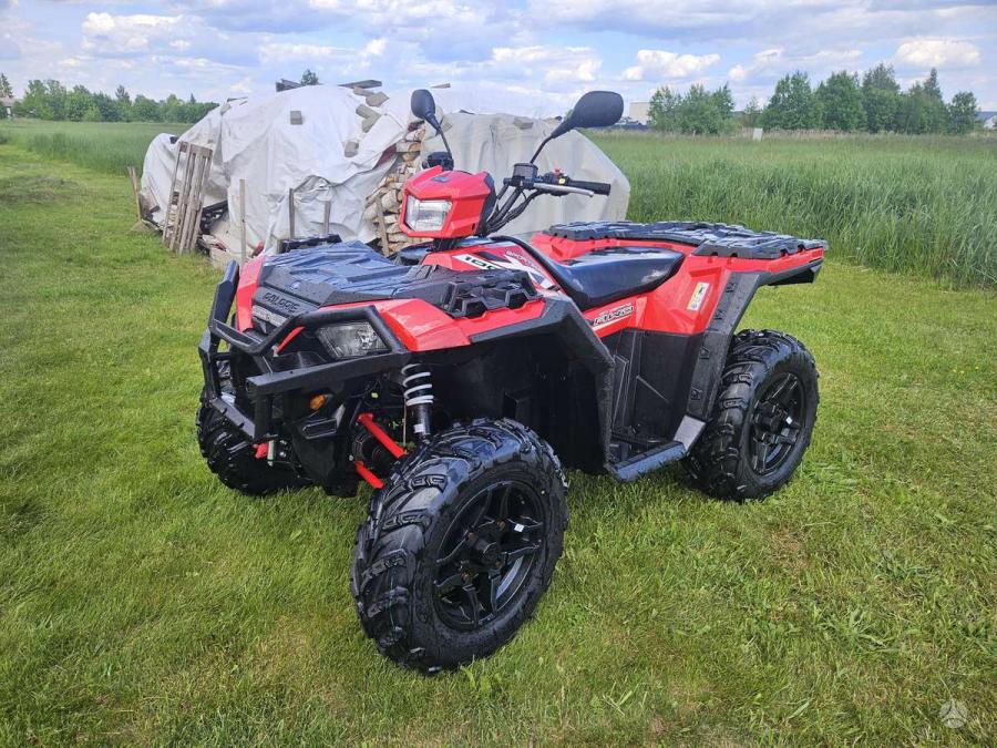 Красный Полярис Sportsman 2019 в Паневежис, объемом двигателя 0.95 л и пробегом 14 тыс. км за 7950 €, фото 3 на AUTOMOTO.COM.LV